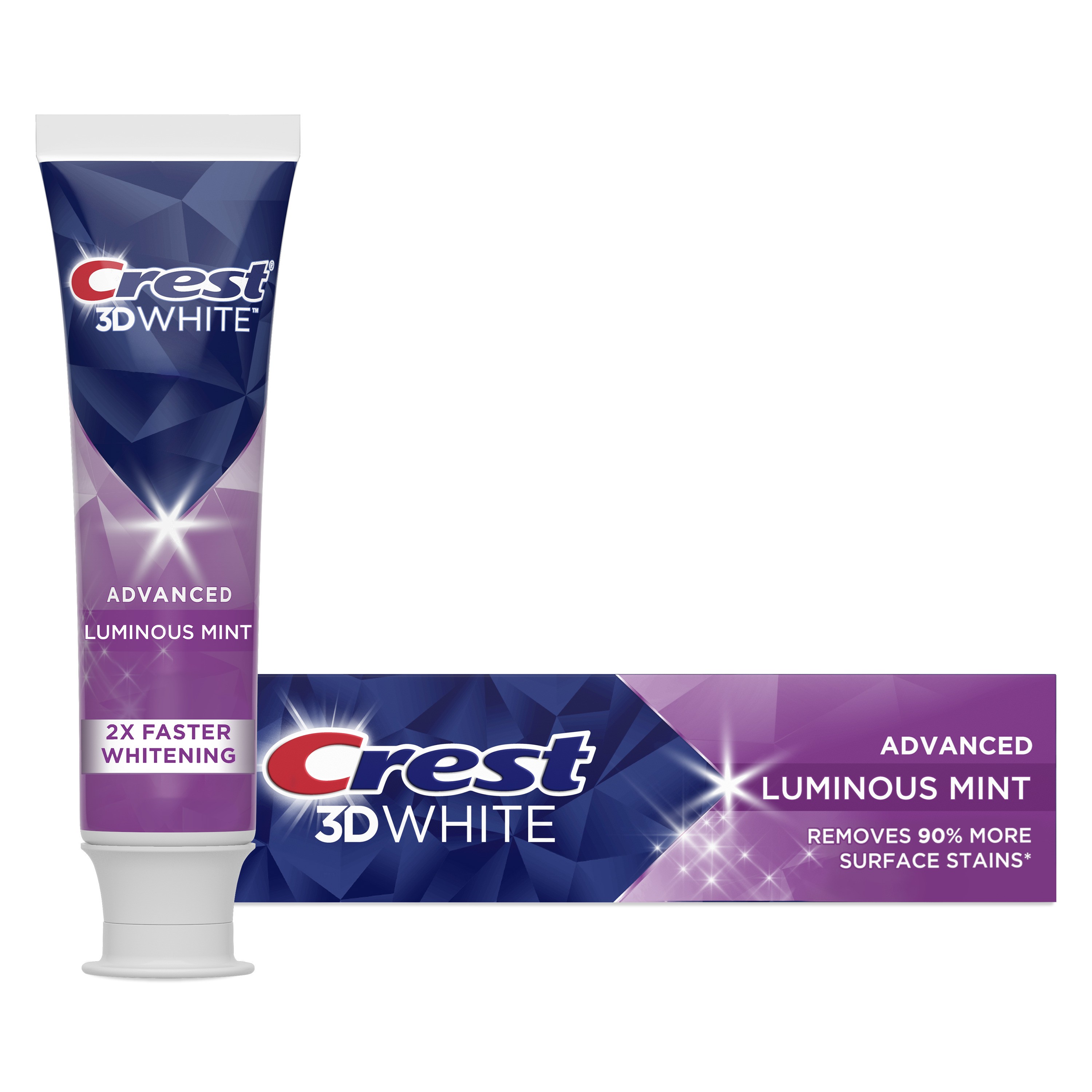 Bělicí zubní pasta Crest 3D WHITE Luminous Mint |Belici-pasky.com